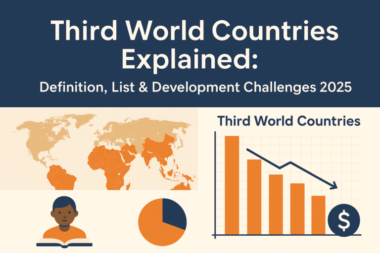 Third World Countries Explained: Powerful Definition, Full List & Major ...